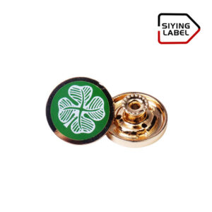 Custom Metal Gold Shank Buttons For Clothing & Jeans:SIYING LABEL