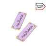 Custom Metal Logo Enamel Badges With Name Tag : SIYING LABEL